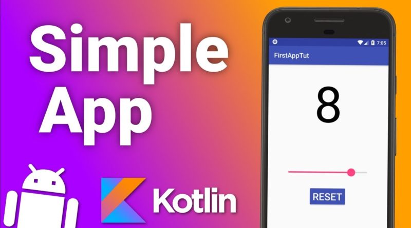 Make Your First Easy Android App With Kotlin (Android Kotlin Tutorial ... Make Your First Easy Android App With Kotlin (Android Kotlin Tutorial ...