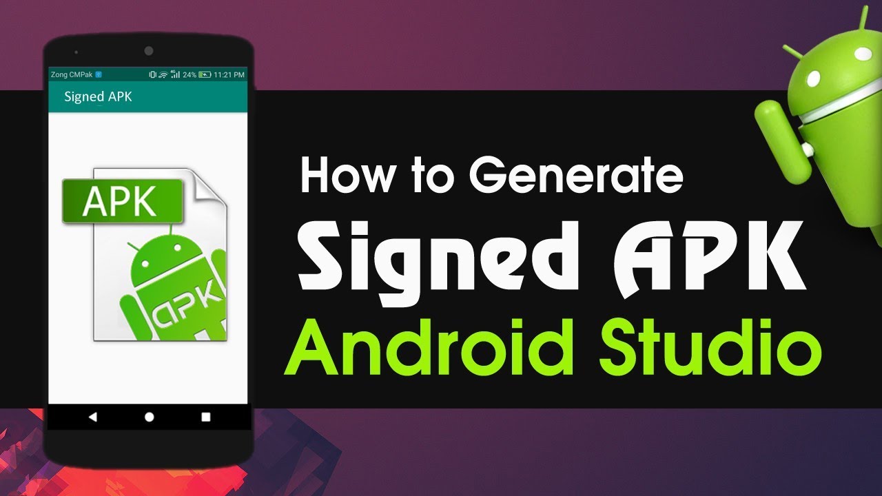 Android Studio Tutorial Learn How To Generate Signed APK In Android ... Android Studio Tutorial Learn How To Generate Signed APK In Android ...
